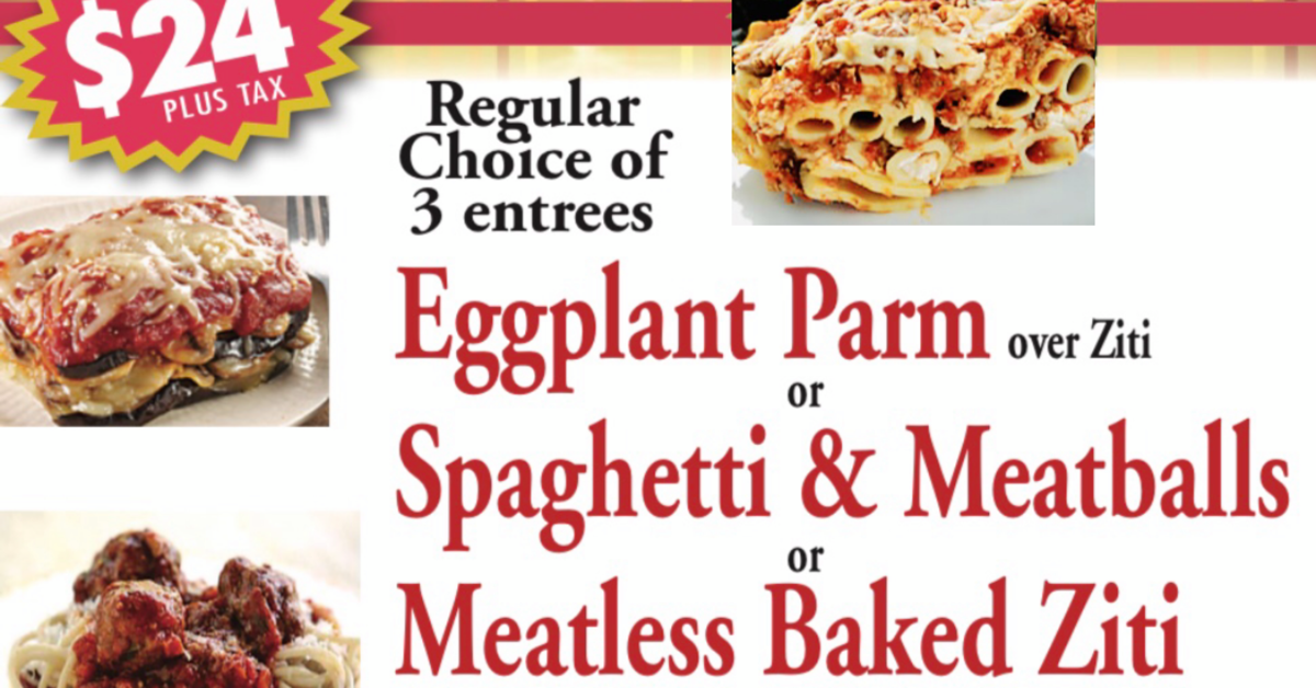 Family Night Take Out For 4 ( ONLY $24)